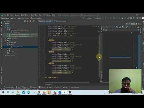Penjelasan linear layout android studio - YouTube