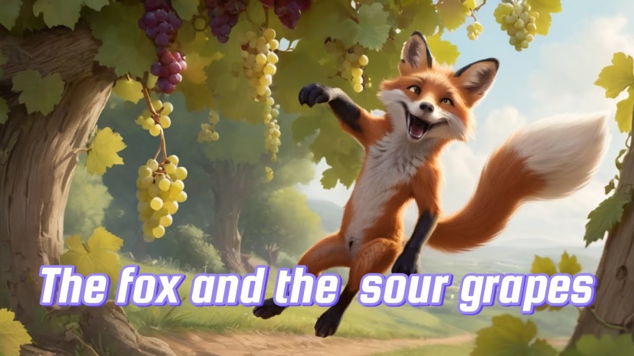 The Fox and the Sour Grapes: A Tale of Perspective | Kids Moral Story ...