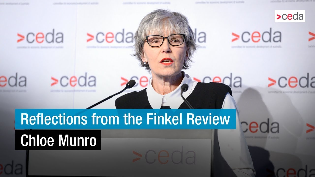 Reflections from the Finkel Review - Chloe Munro - YouTube