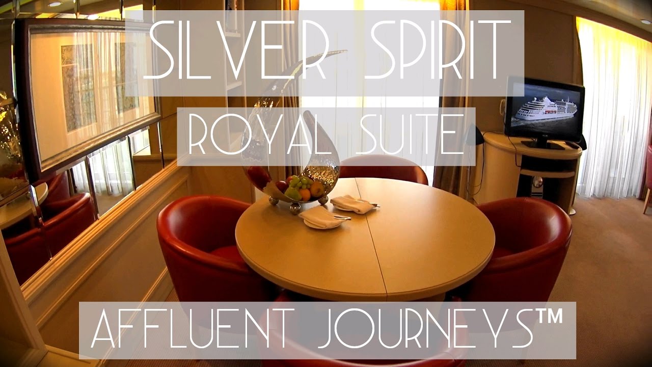 Silversea Silver Spirit Royal Suite Tour - YouTube