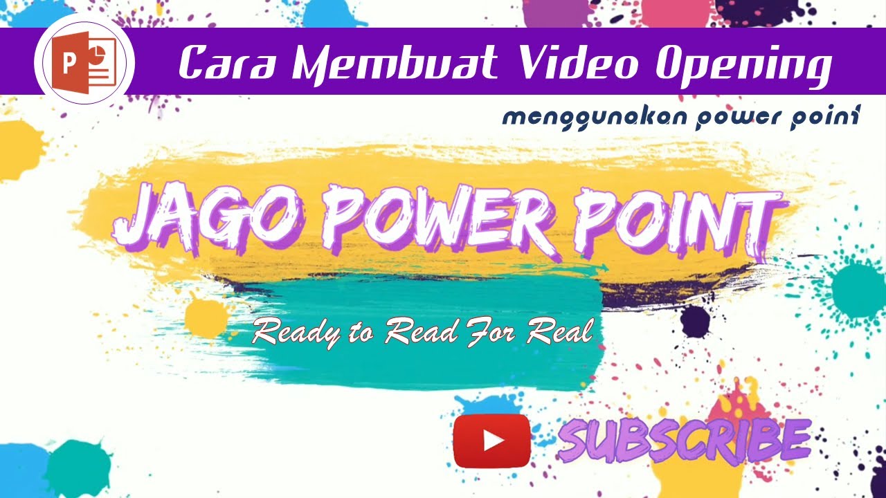 CARA MEMBUAT OPENING DI PPT - YouTube