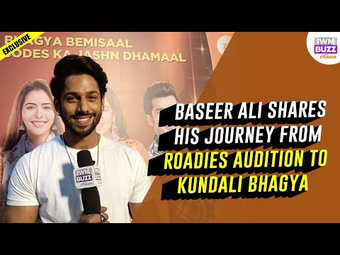 Exclusive: Baseer Ali shares his journey from Roadies audition to ...