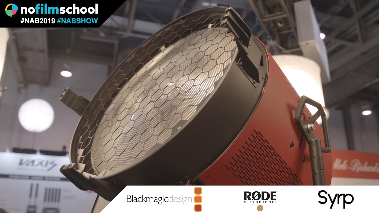 Meet the "Largest LED at NAB" with Mole-Richardson's 20k LED - YouTube
