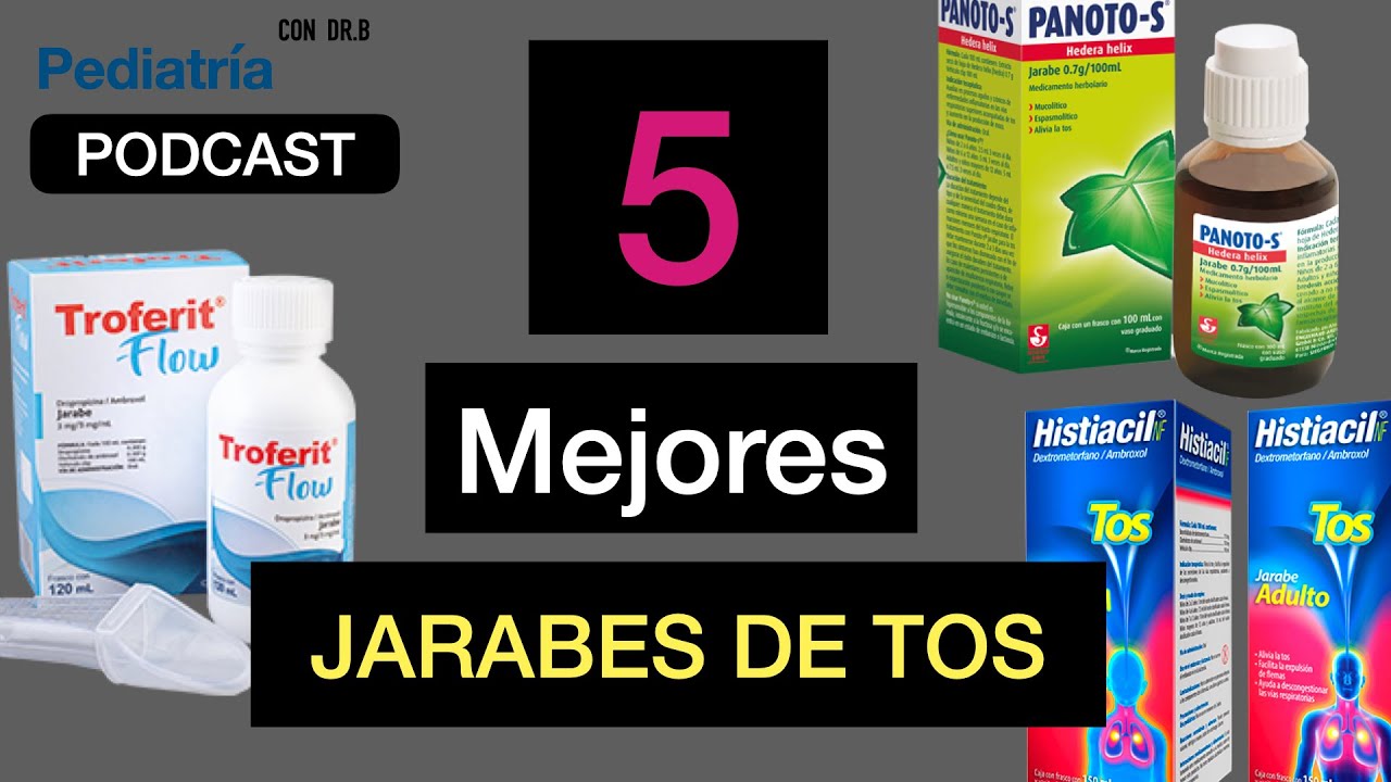 Los 5 mejores jarabes para la tos #pediatrics #tos - YouTube