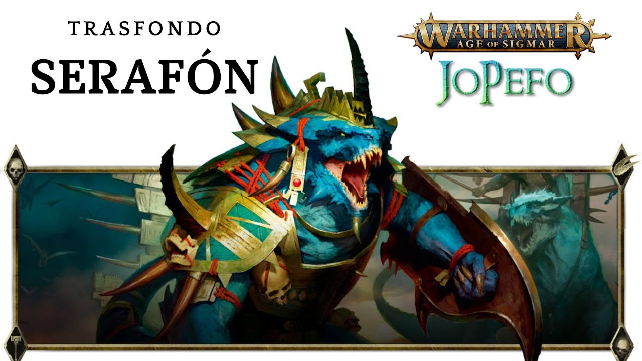 Warhammer Age of Sigmar - Trasfondo: Serafón / Seraphon - YouTube