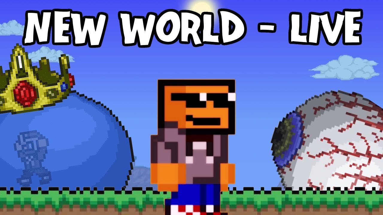 Terraria, But live, and painful - YouTube