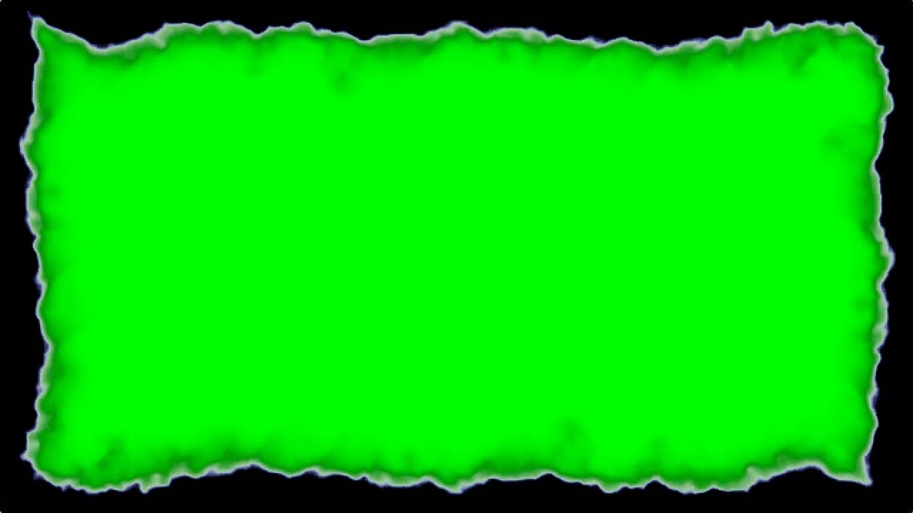 Black border green screen 3 - YouTube