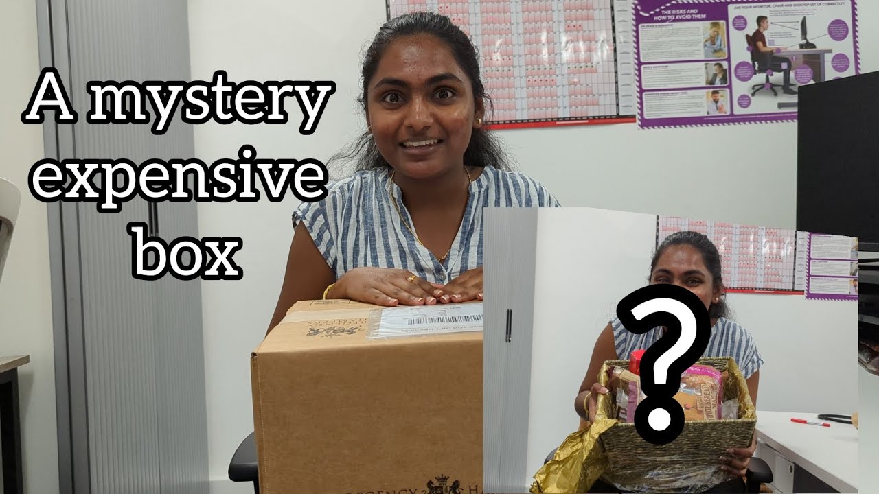 Unboxing a mystery, very expensive gift hamper 🎁💐 - YouTube