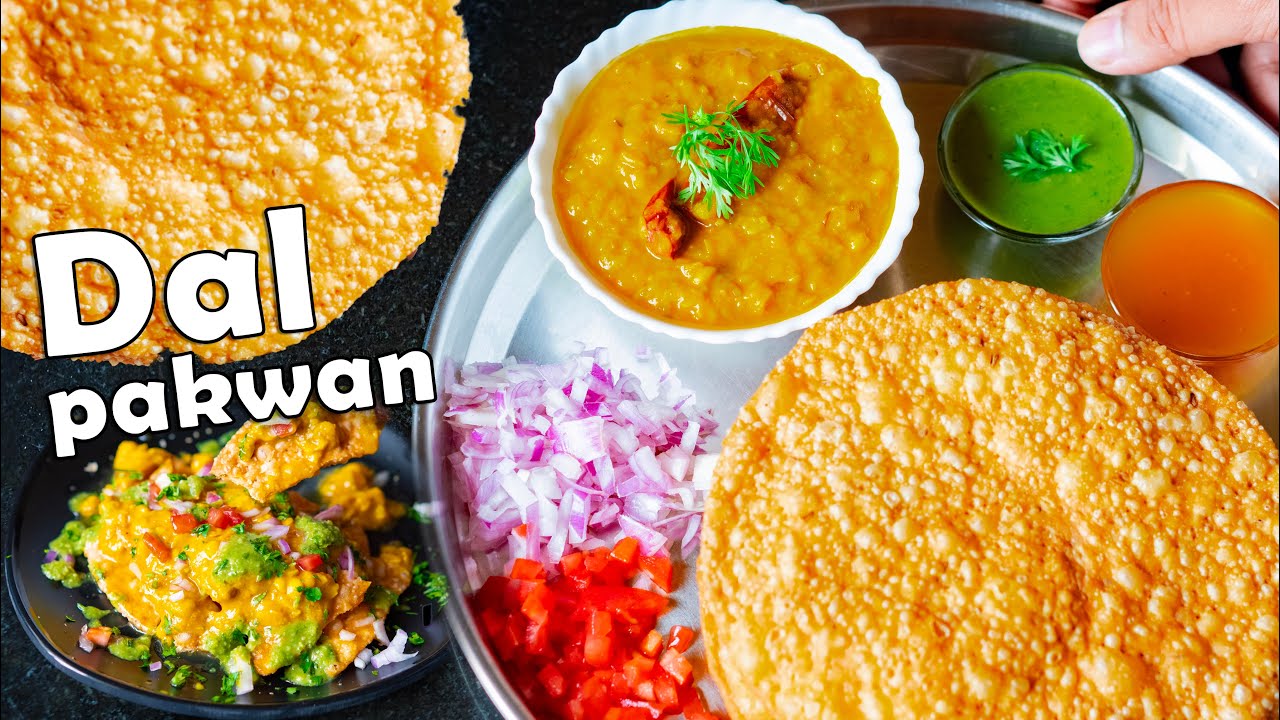How to make Dal pakwan at home | Sindhi Breakfast Recipe | dal papdi ...