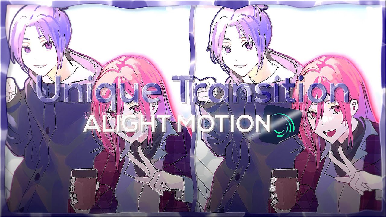 CREATIVE OPEN SLIDE TRANSITION (+Tutorial) | ALIGHT MOTION - YouTube