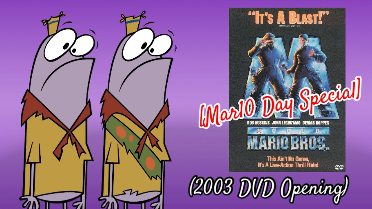 Opening To Super Mario Bros. 2003 DVD (110th Video) - YouTube