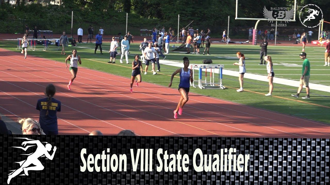 Girls 400m @ Section VIII State Qualifier - YouTube