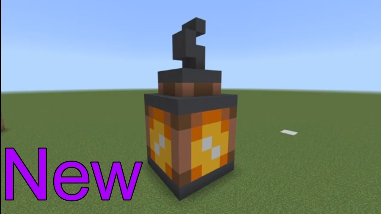 Minecraft How To Build A Lantern Tutorial - YouTube