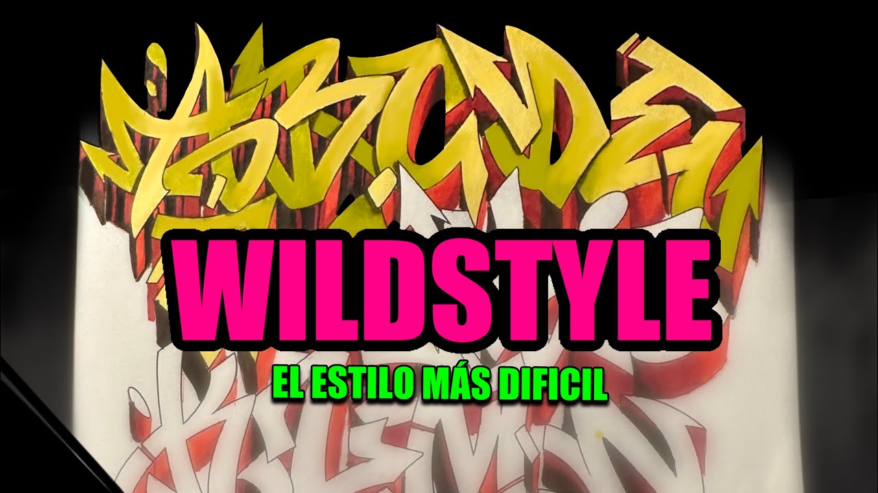 WILDSTYLE ABECEDARIO #graffiti #graffitiart - YouTube