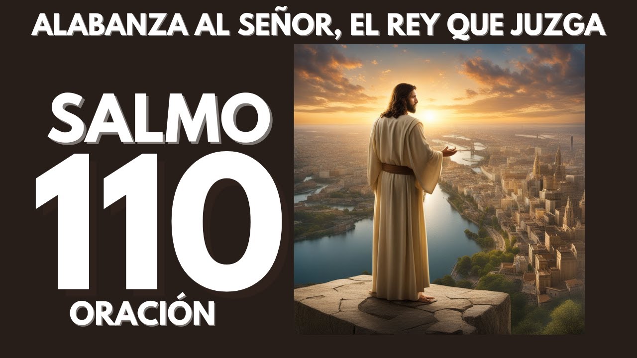 SALMO 110 | ALABANZA AL SEÑOR, EL REY QUEJUZGA - ORACIÓN - YouTube