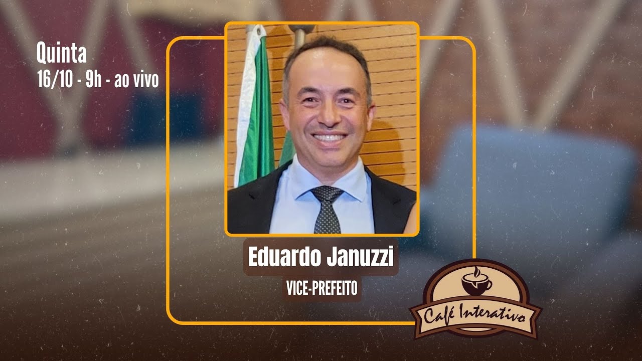 Café Interativo com Eduardo Januzzi - 16/10/2025 - YouTube