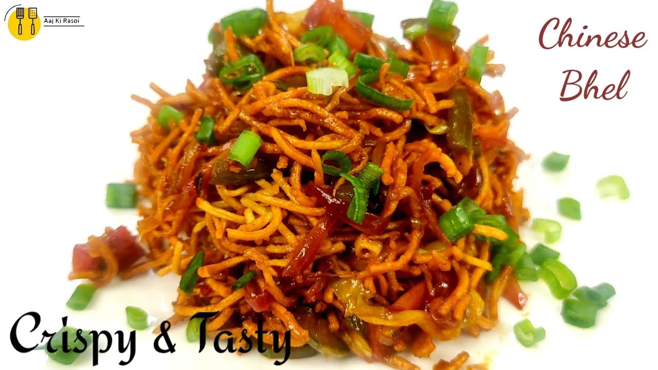 Chinese Bhel Recipe | Chinese Bhel Street Style | Fast Food Recipe ...