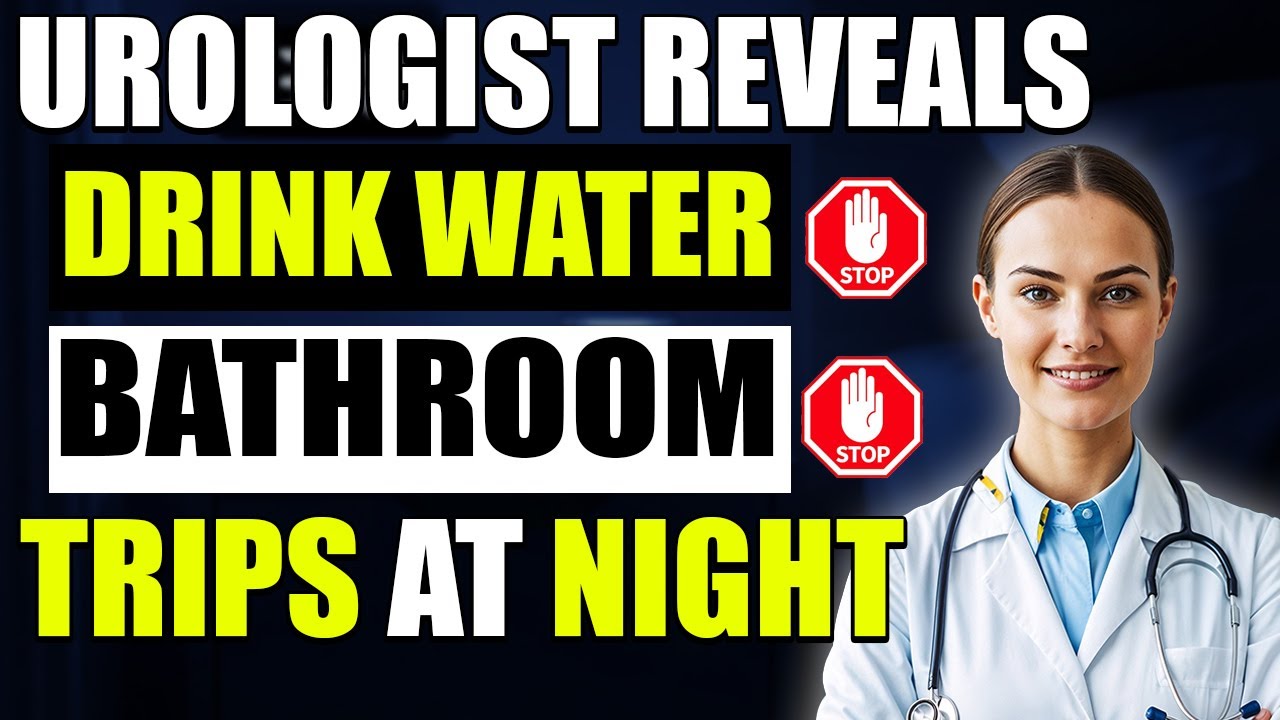 Urologist Reveals: The Right Way to Drink Water at Night to Stop 3AM ...