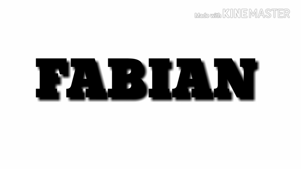 INTRO PARA FABIAN - YouTube