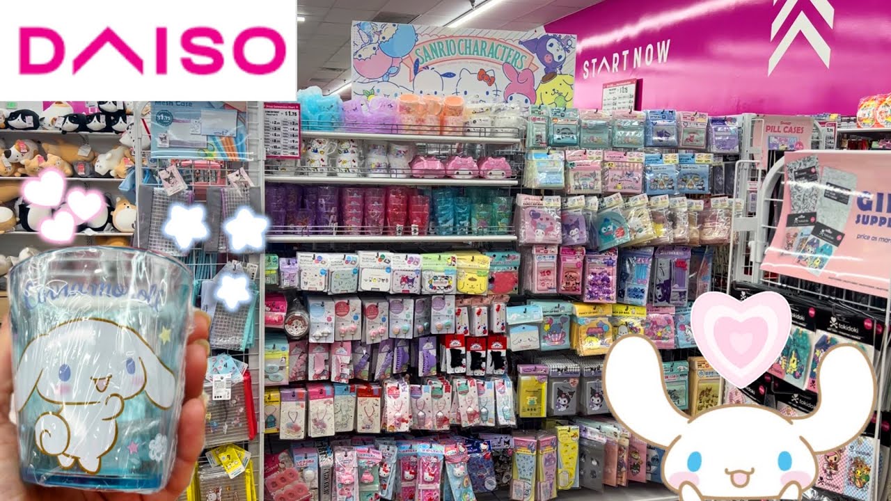 SANRIO COLLECTION at DAISO 🌸 - YouTube