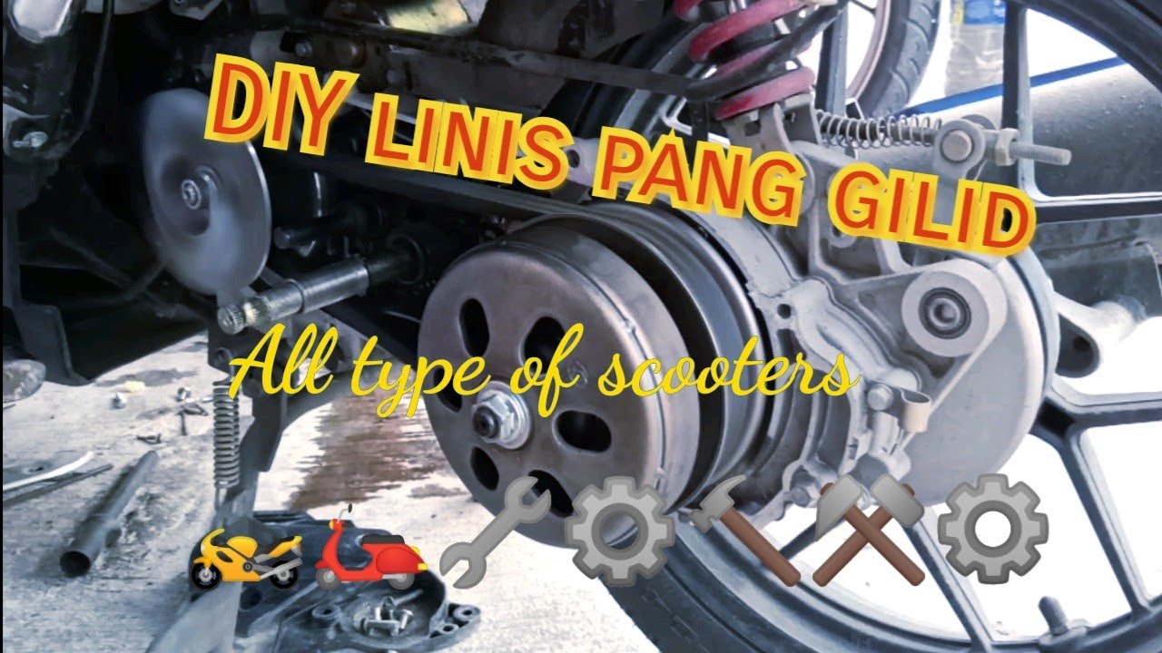 DIY linis pang gilid all scooter .. - YouTube
