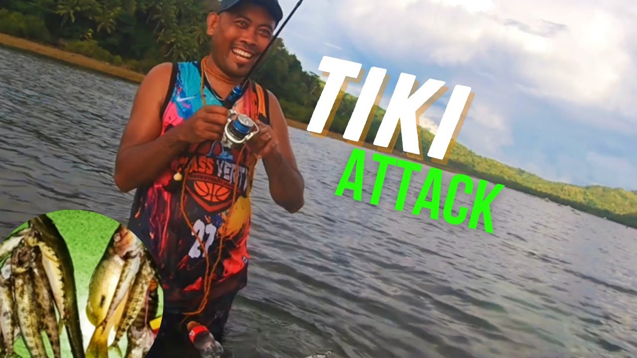 Shore Casting Tiki ATTACK | Ep: 73 #ultralightfishing - YouTube