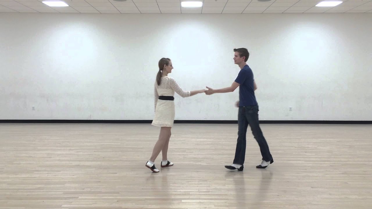 Four Count Swing - Waist Slide to R-in-R - YouTube