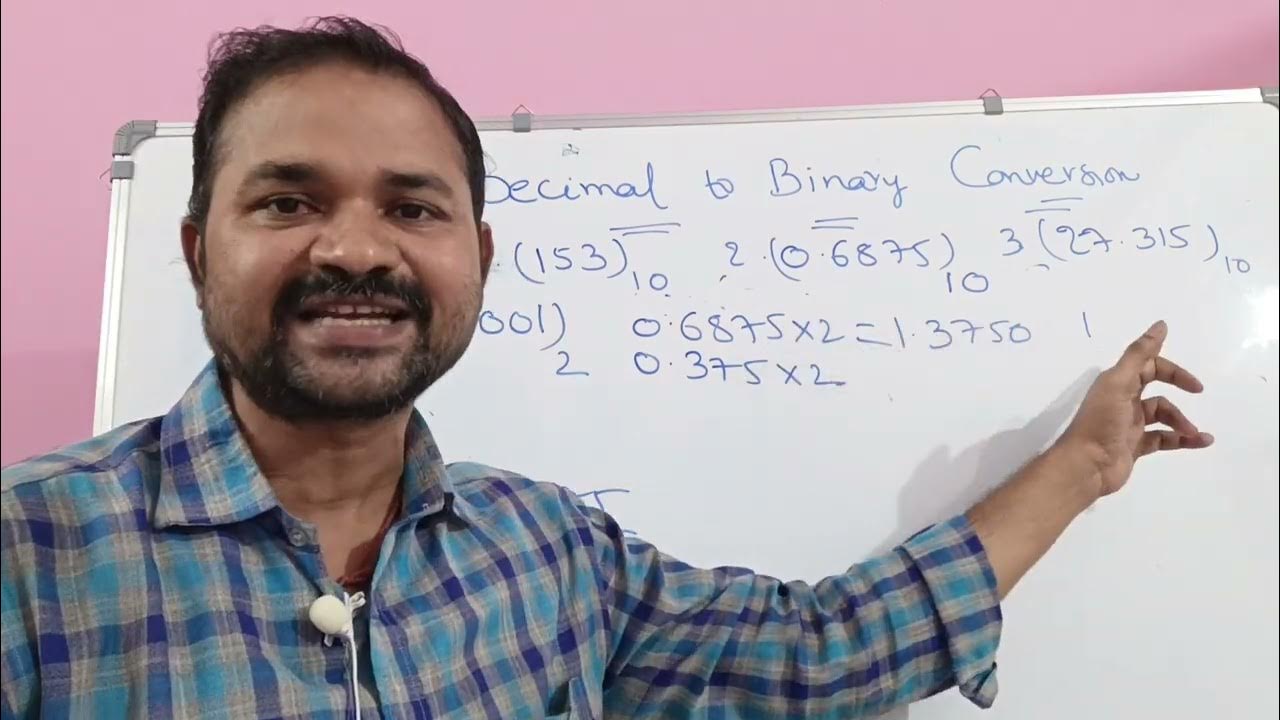 Decimal To Binary Conversion Digital Logic Design Dld Conversion From One Radix To