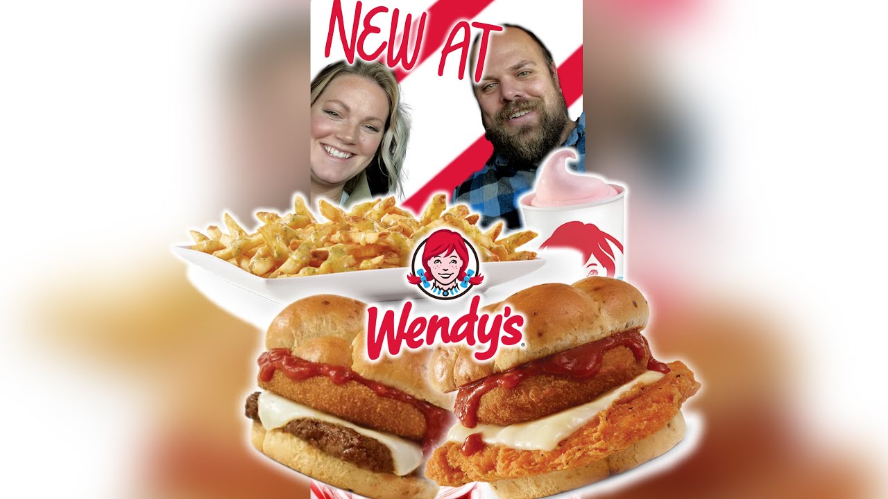 Wendy's NEW Mozzarella Burger & Chicken Sandwich, Garlic Fries, and ...