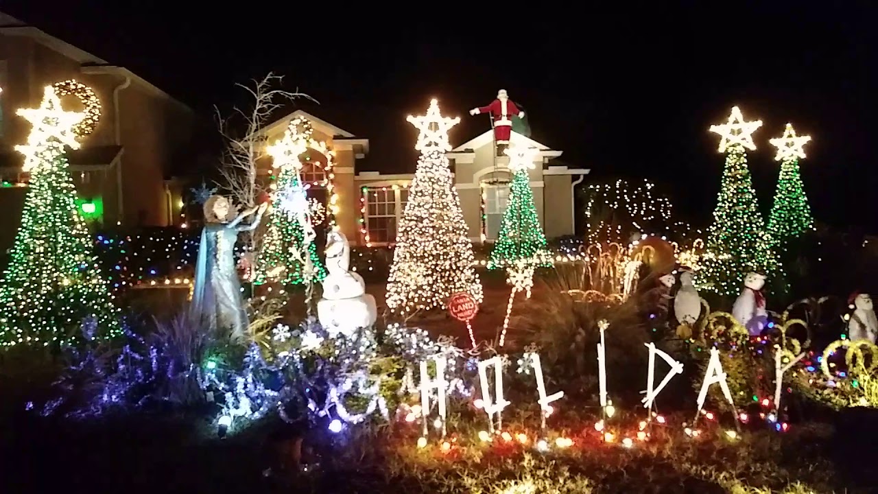 Merry Christmas from Spring Hill Florida 2018 - Part One - YouTube