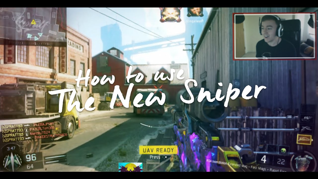 How To Use The RSA Sniper Rifle - YouTube