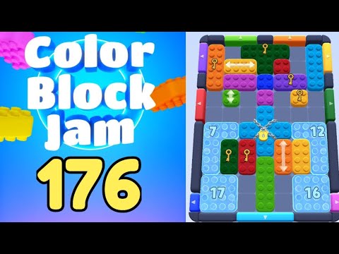 Color Block Jam Level 176 Solution Walkthrough - YouTube