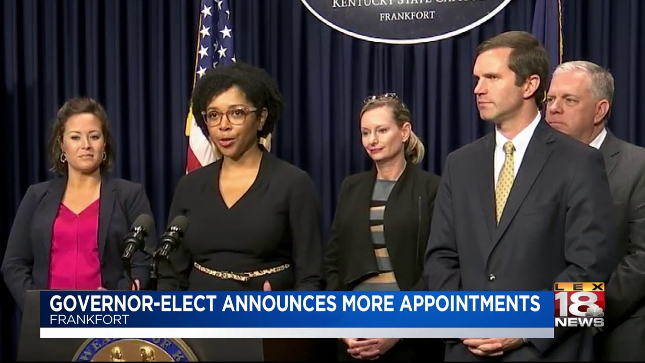 Governor-Elect Announces More Appointments - YouTube