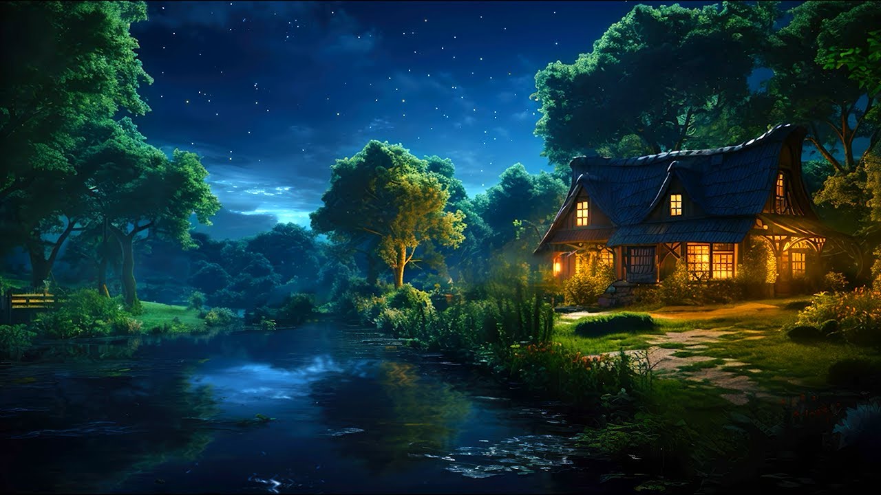 Night Nature Sounds and Sleep Music for Stress Relief and Deep Sleep ...