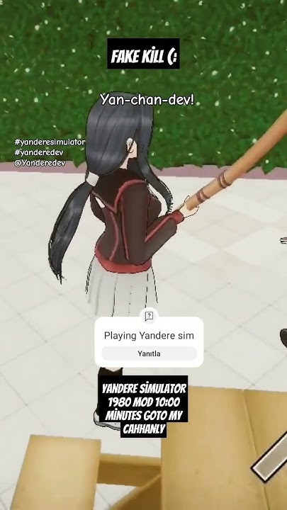 Yan-chan-dev #yanderesimulator #yanderedev #yandereroleplay # ...
