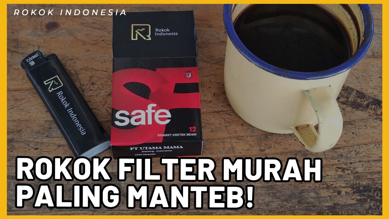 REVIEW ROKOK SAFE | ROKOK INDONESIA - YouTube