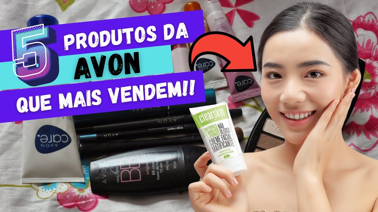 Top 5 Produtos da Avon que mais vendem (Lucro Maior) - YouTube