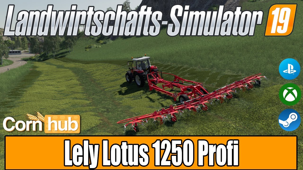 LS19 Modvorstellung - Lely Lotus 1250 Profi - LS19 Mods - YouTube