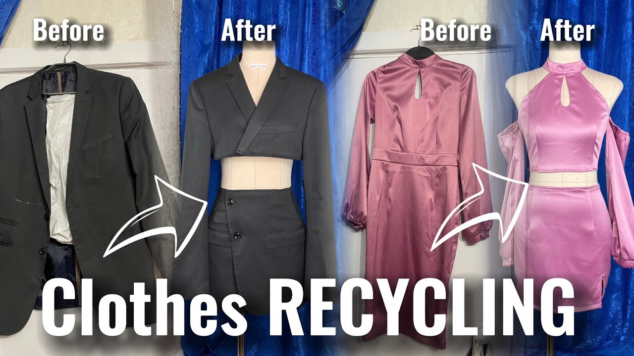 Cloth Recycling | remaking old clothes - YouTube