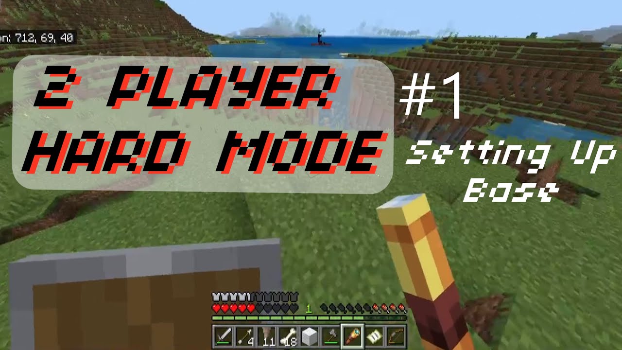 Minecraft Hard Mode #1 - Getting Started - YouTube