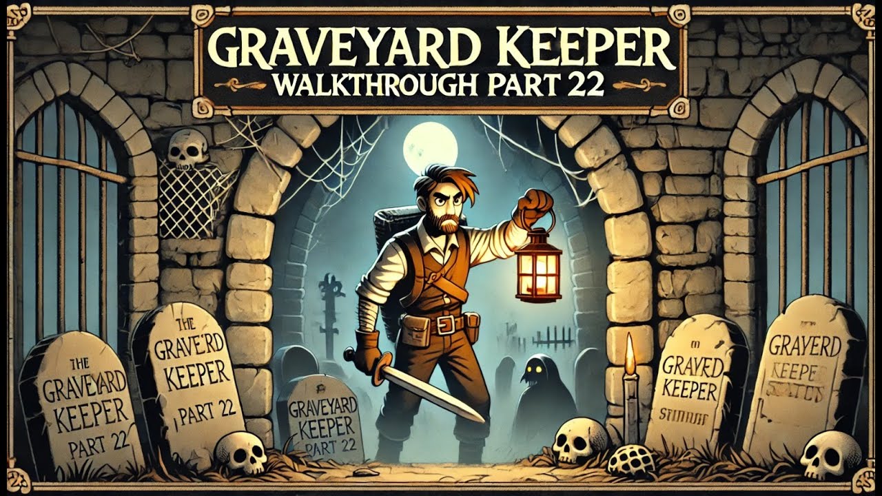 Graveyard Keeper Walkthrough Part 22 | Exploring Dungeon Rooms 4 & 5 ...