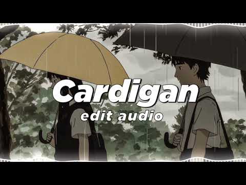 Cardigan ( tiktok version ) - taylor swift [ edit audio ]