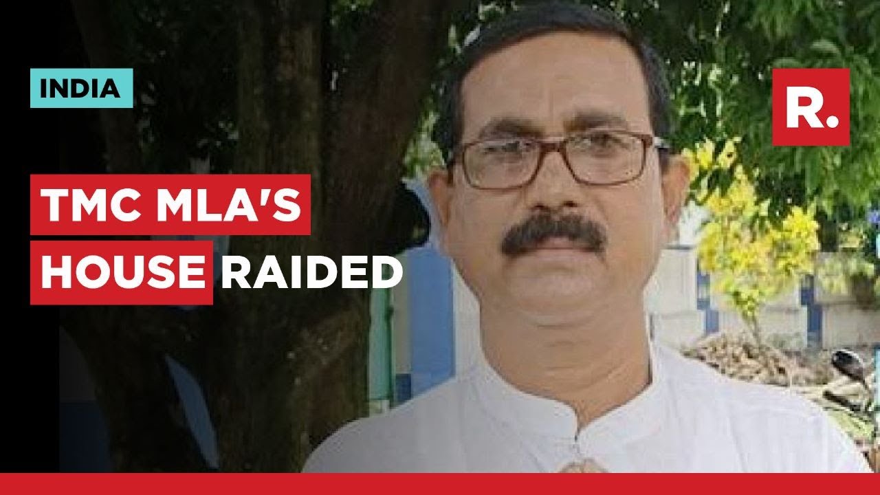 CBI Raids TMC MLA Tapas Saha's House In Nadia In Recruitment Scam Case - YouTube