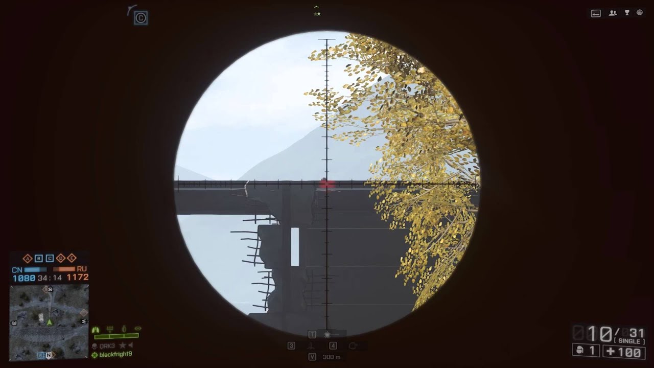 That projectile mechanics in battlefield 4 (Bullet Drop ) - YouTube