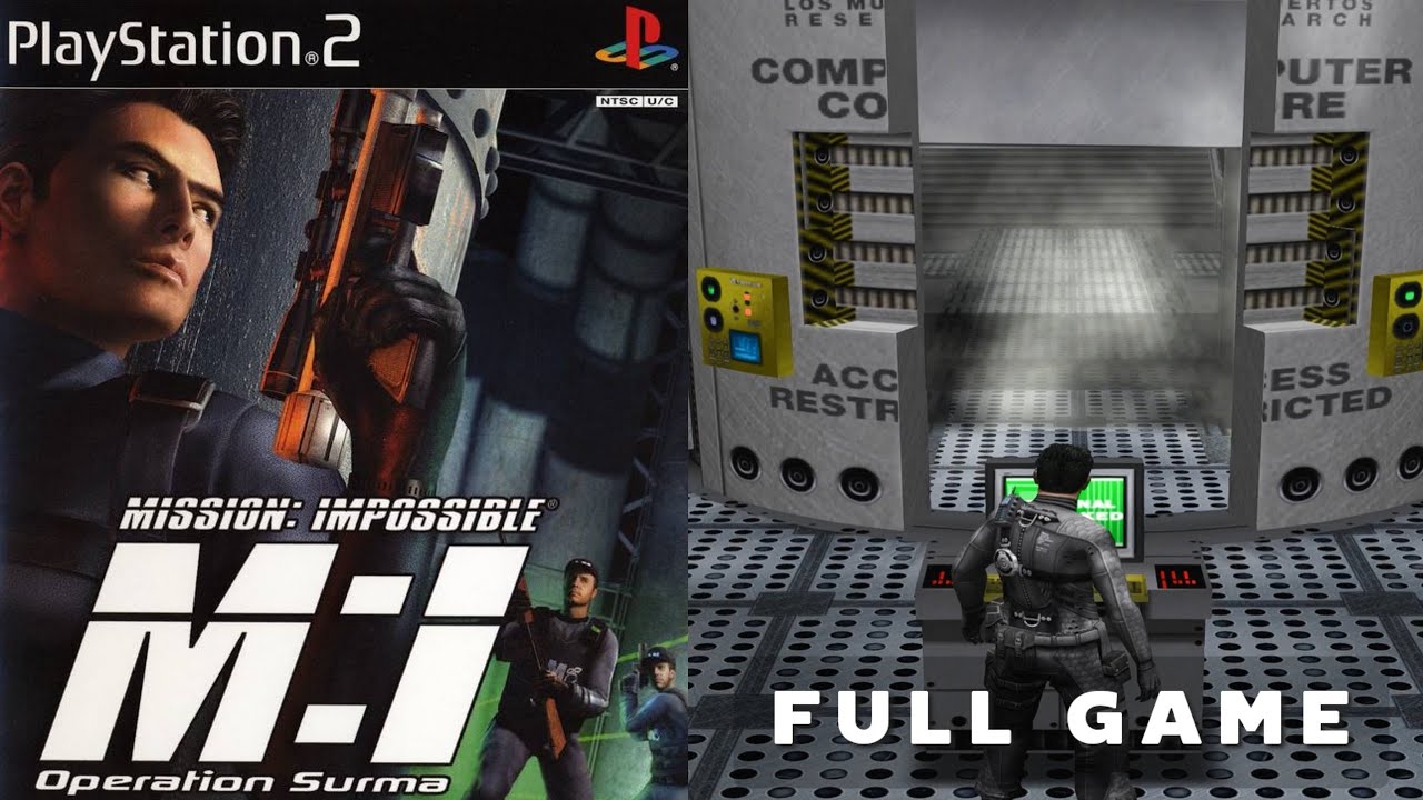 MISSION IMPOSSIBLE OPERATION SURMA (PS2) LONGPLAY FULL GAMEPLAY ...