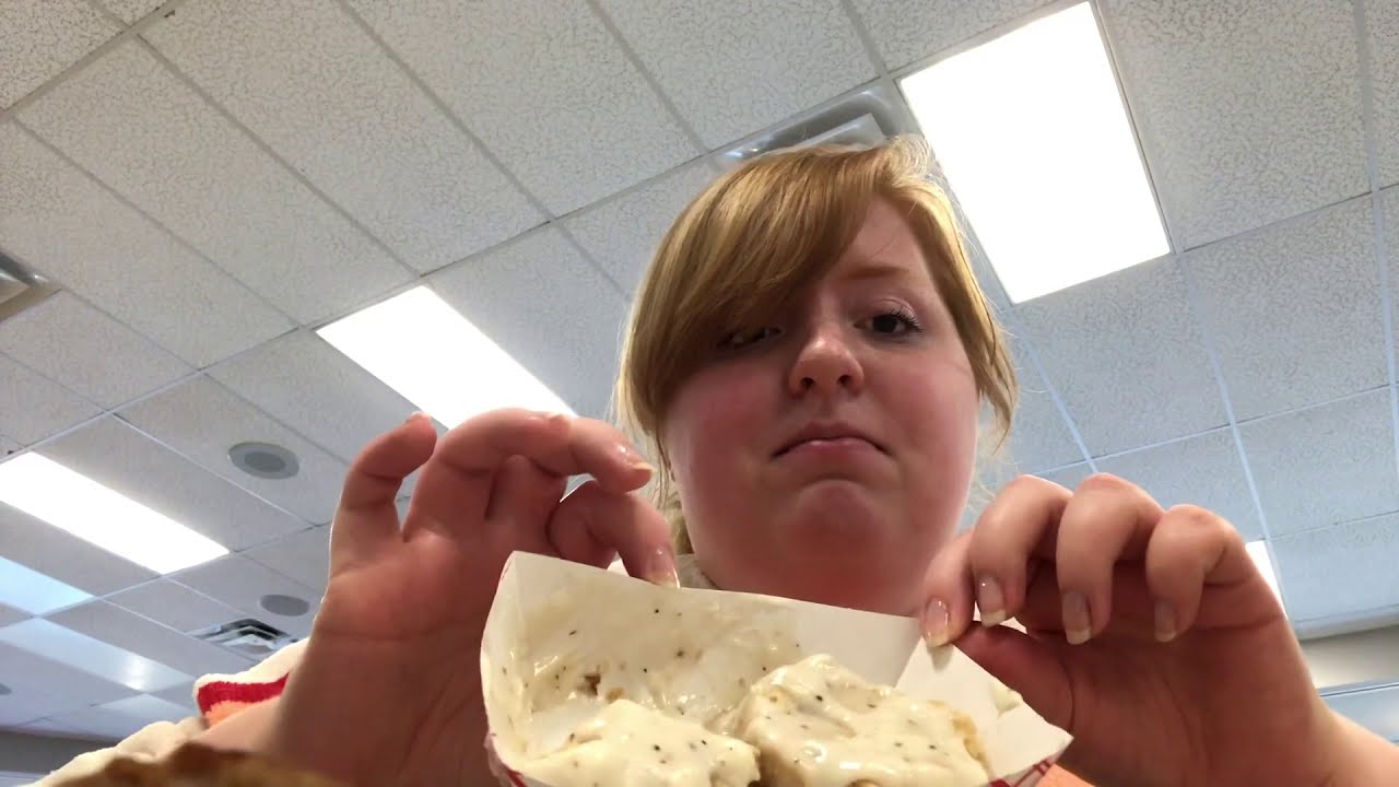 Biscuits and gravy at school?!??!!?? - YouTube