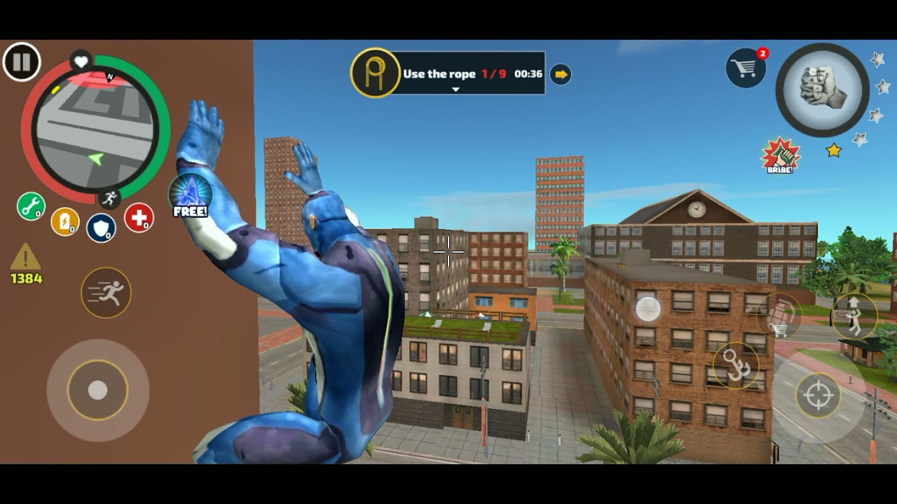 rope hero town gameplay part-1 - YouTube