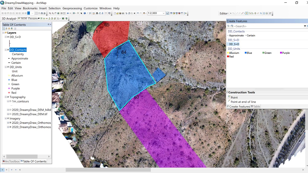 Dreamy Draw Virtual Geology tutorial - YouTube