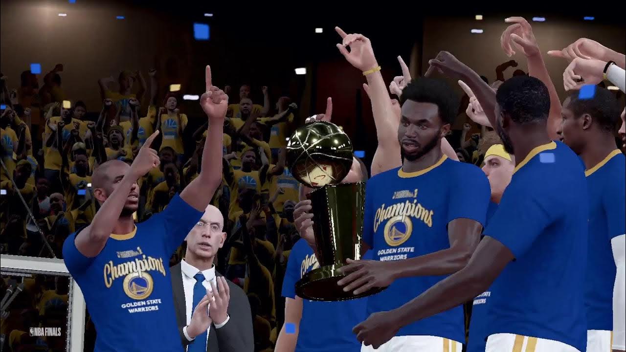 NBA 2K24 GAMEPLAY GSW VS HAWKS GAME 5 FINALS 4Q - YouTube