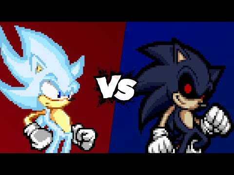MUGEN Battle - Hyper Sonic vs Sonic.EXE